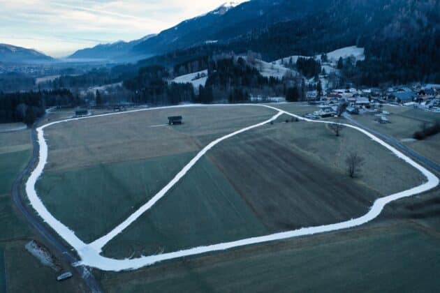 Gailtal Journal - Langlauffans aufgepasst: Die ca. 1.500-Meter-Loipe in ...