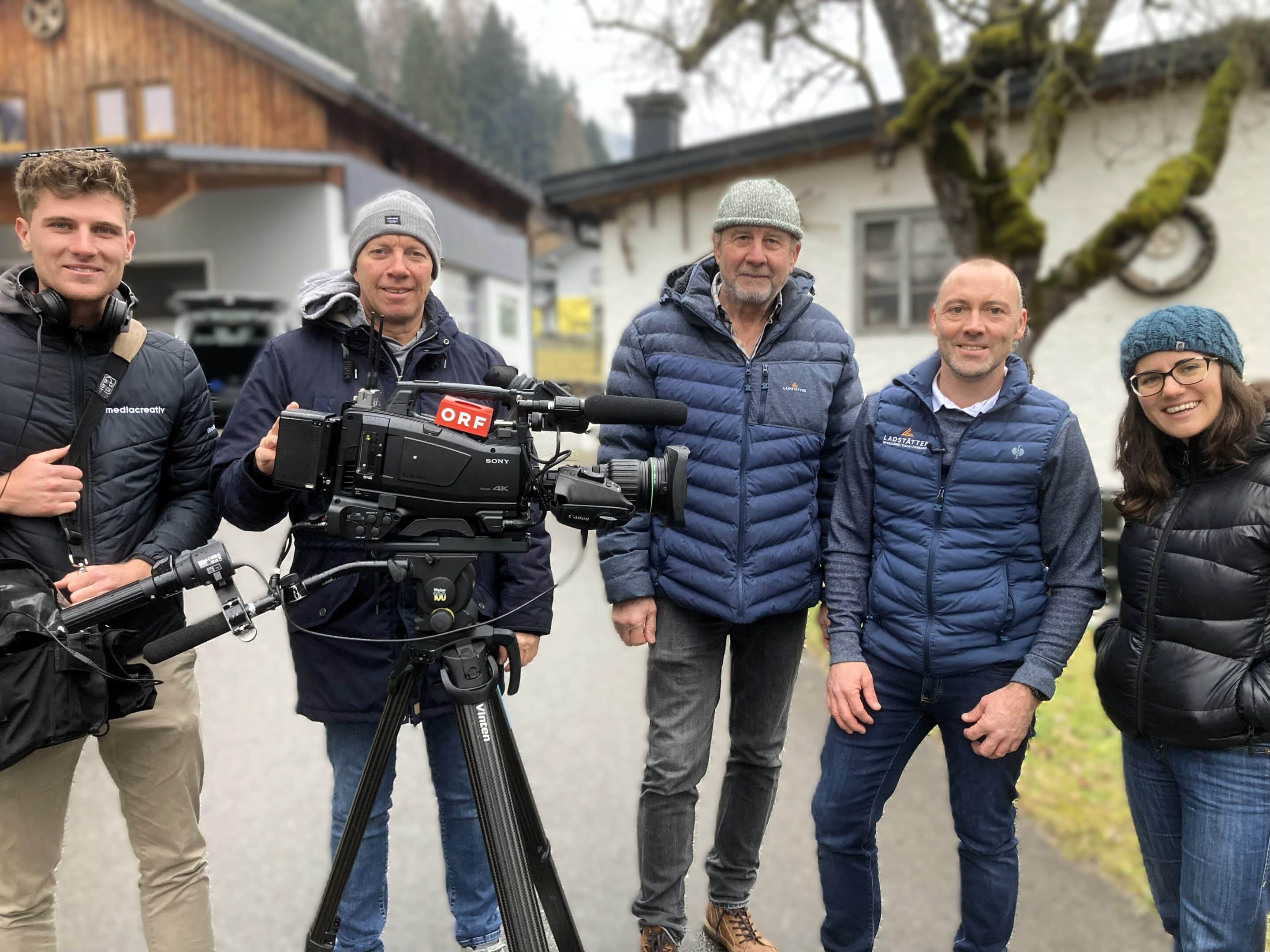 Kärntnerisch gredt: ORF-Team drehte im Gailtal